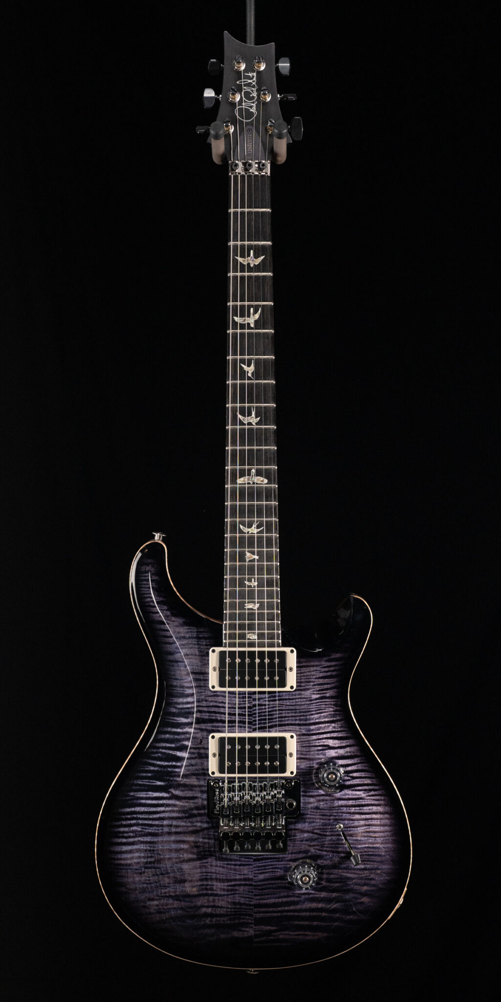 PRS Custom 24 Floyd 10-Top Flame - Purple Mist | Axe Palace