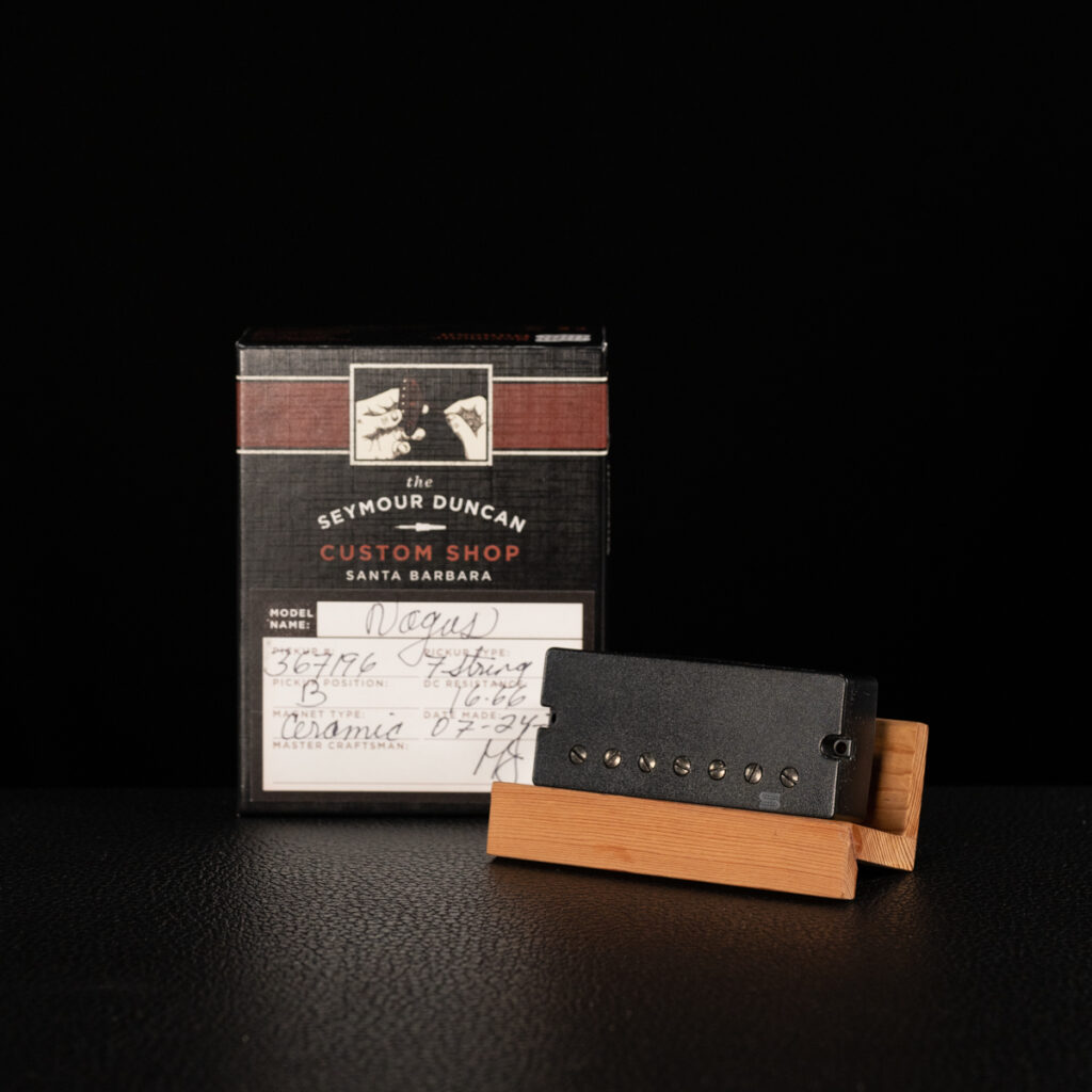 Seymour Duncan Custom Shop NAGUS 7 String Bridge Humbucker - Black ...