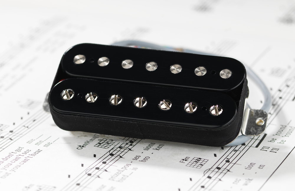 Lundgren Heaven 77 7-String Bridge Pickup - Gloss Black/No Logo | Axe ...
