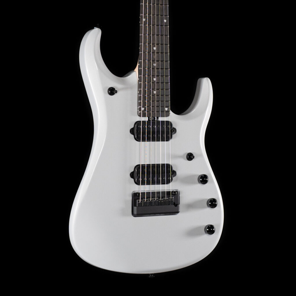 Ernie Ball Music Man JP15 7-String - Ketracel White, Axe Palace ...