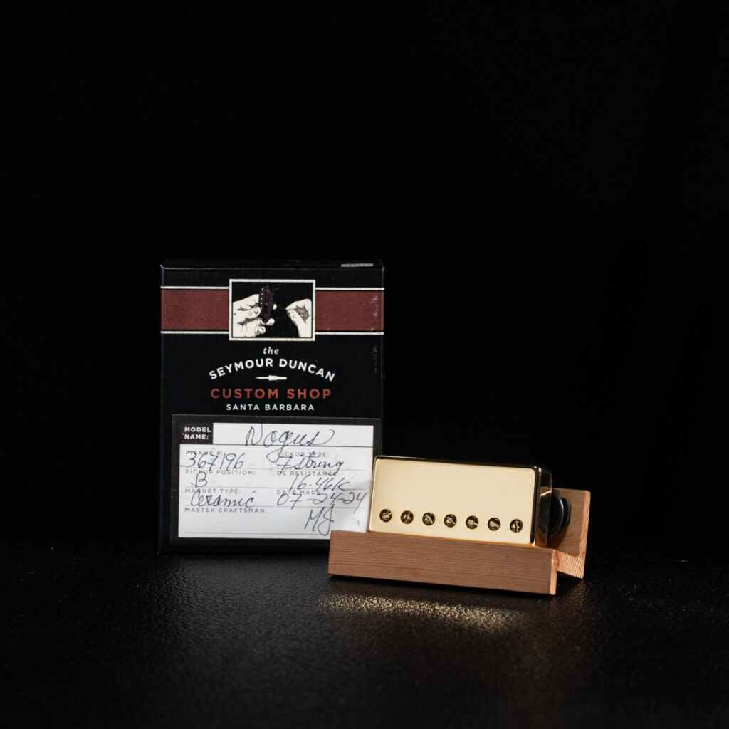 Seymour Duncan Custom Shop NAGUS 7 String Bridge Humbucker - Gold Cover ...