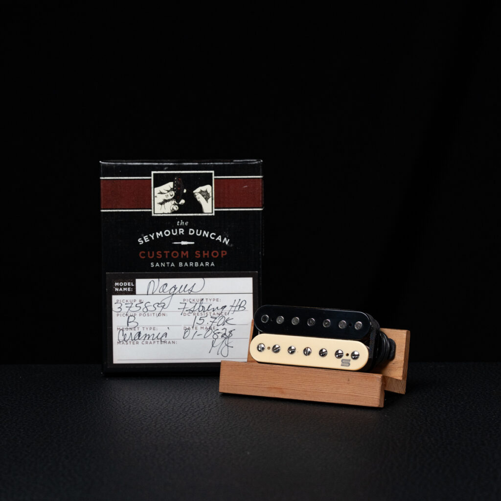 Seymour Duncan Custom Shop NAGUS 7 String Bridge Humbucker - Zebra ...