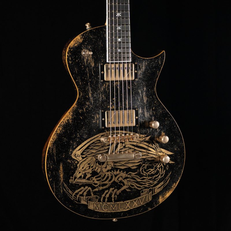 ESP Japanese Custom Shop Signature Series Will Adler Warbird Distressed ...